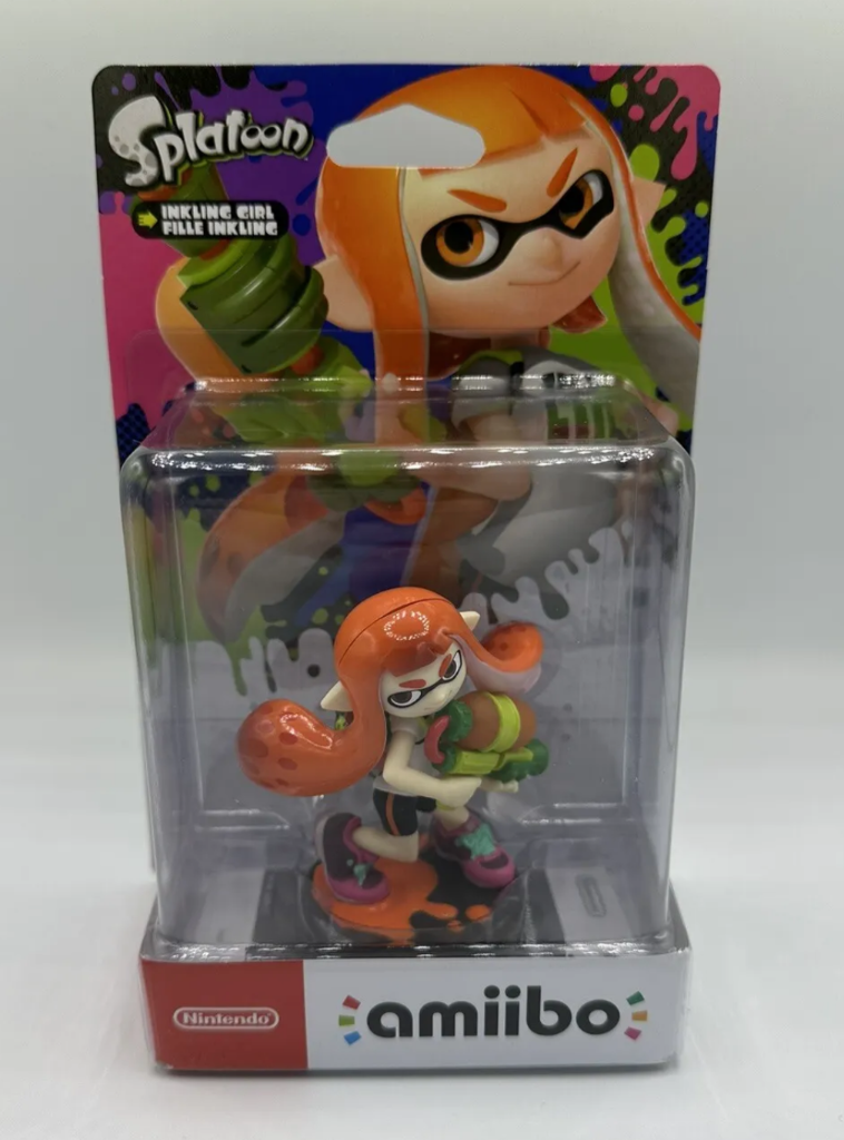amiibo Orange Inkling Girl Splatoon – JTO Games and Gear